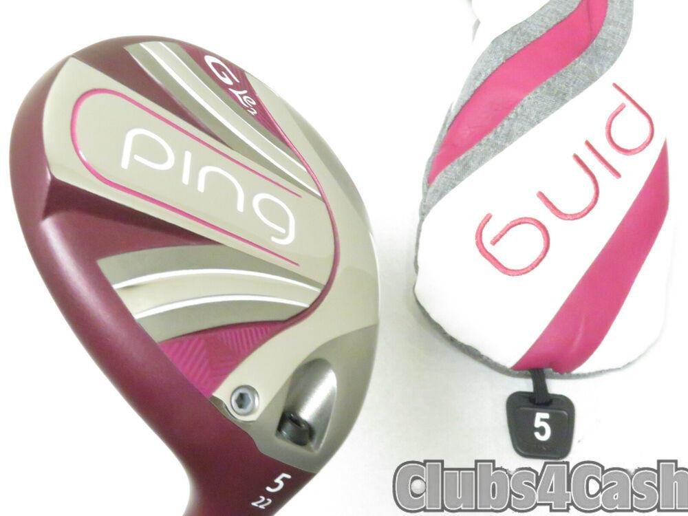 PING G Le2 Fairway 22* 5 Wood ULT 240 LITE Flex +Cover .. LADIES MINT ...