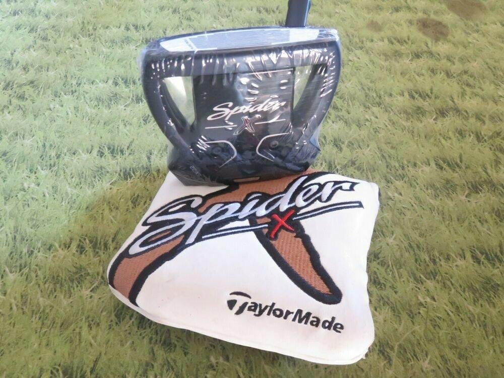 NEW * Taylormade SPIDER X Navy Slant 35″ Putter + HC …. #GX – Deegot