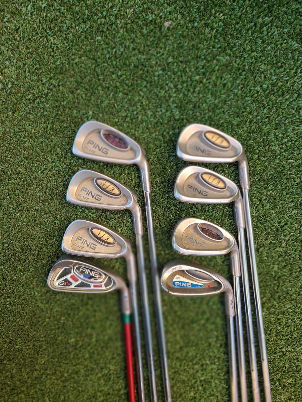Complete Golf Set Ping, Cobra & Mizuno, Stiff, Great For Starters, Fair ...