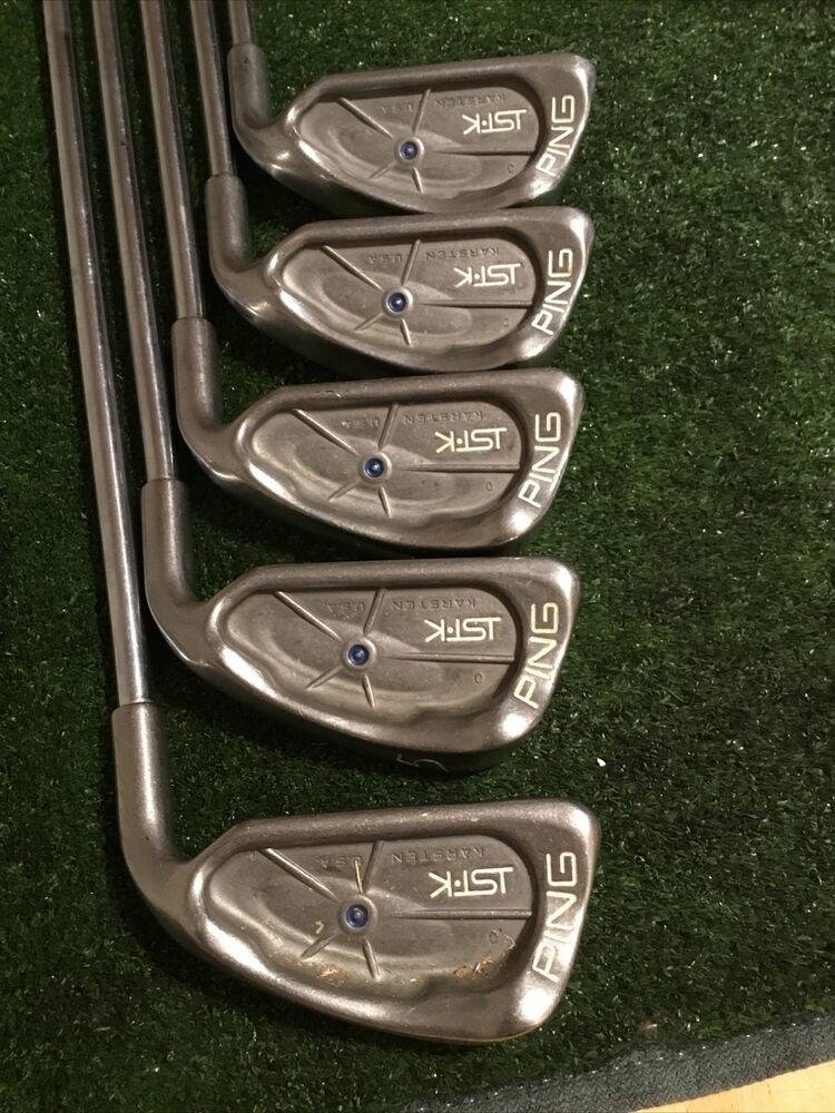 Ping ISI-K Karsten Blue Dot Irons Set (4-LW) Steel Shafts – Deegot