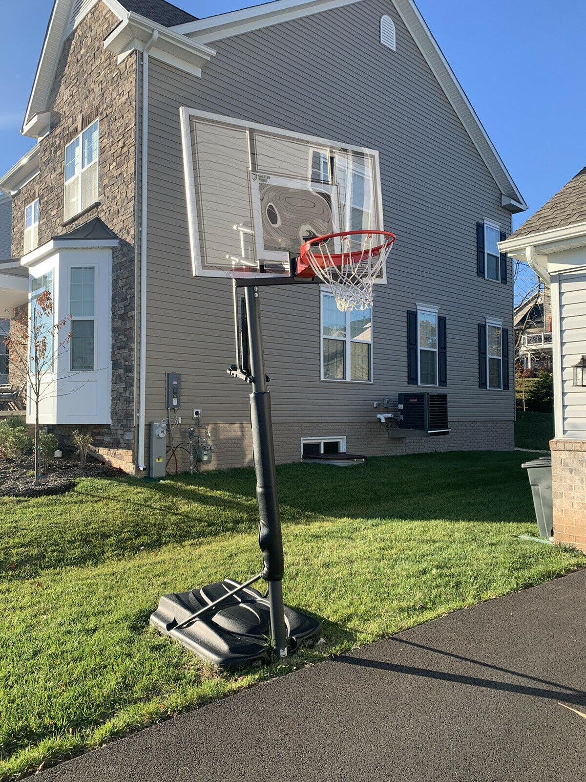 Lifetime Height Adjustable Portable 54 Inch Basketball Hoop – Deegot