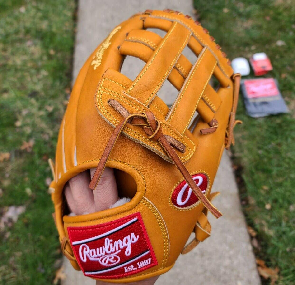 RAWLINGS HEART OF THE HIDE HORWEEN PRO5048-6HT 12.5” RHT BASEBALL ...