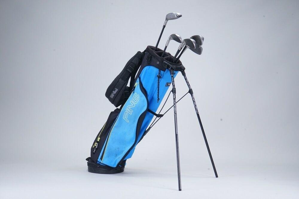 PING THRIVE BLACK DOT JUNIOR GOLF PARTIAL SET W/ GOLF BAG, FOR KIDS 55 ...