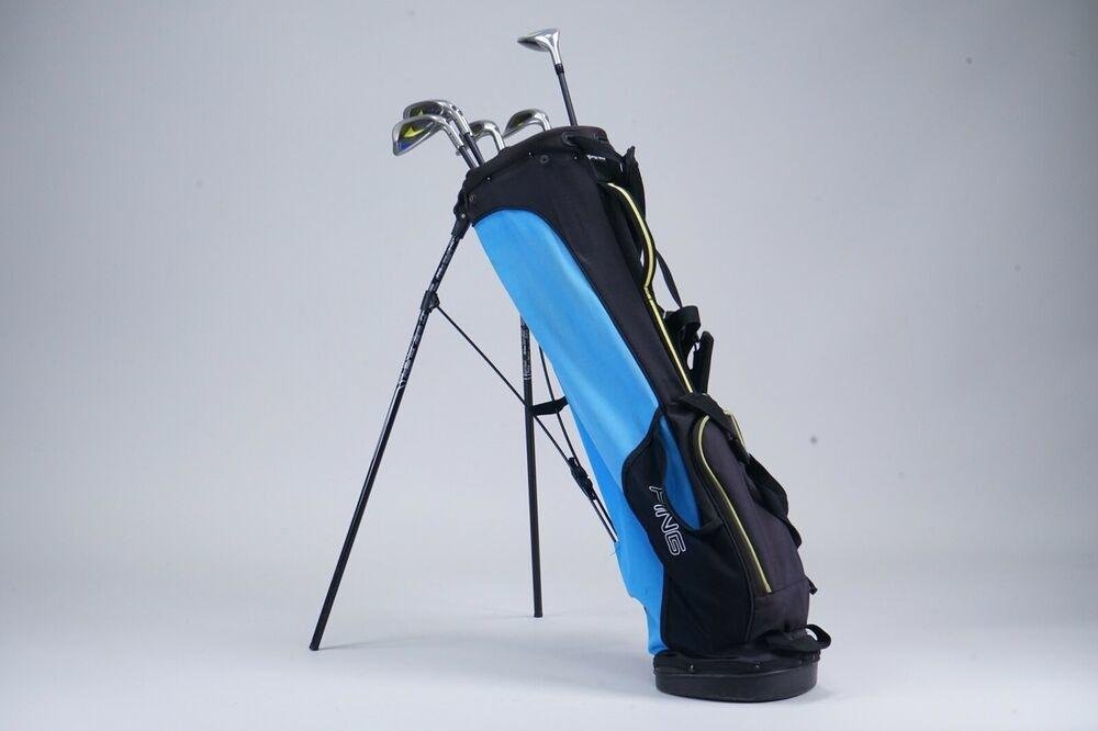 PING THRIVE BLACK DOT JUNIOR GOLF PARTIAL SET W/ GOLF BAG, FOR KIDS 55 ...