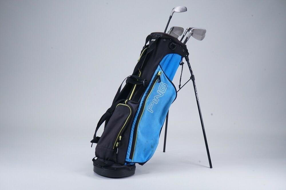 PING THRIVE BLACK DOT JUNIOR GOLF PARTIAL SET W/ GOLF BAG, FOR KIDS 55 ...