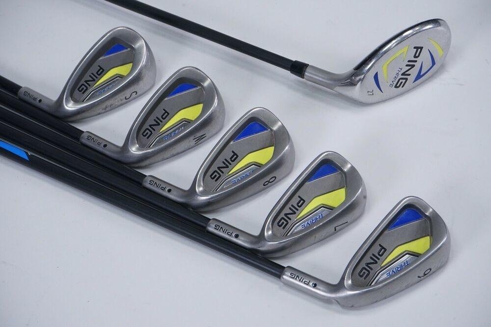 PING THRIVE BLACK DOT JUNIOR GOLF PARTIAL SET W/ GOLF BAG, FOR KIDS 55 ...