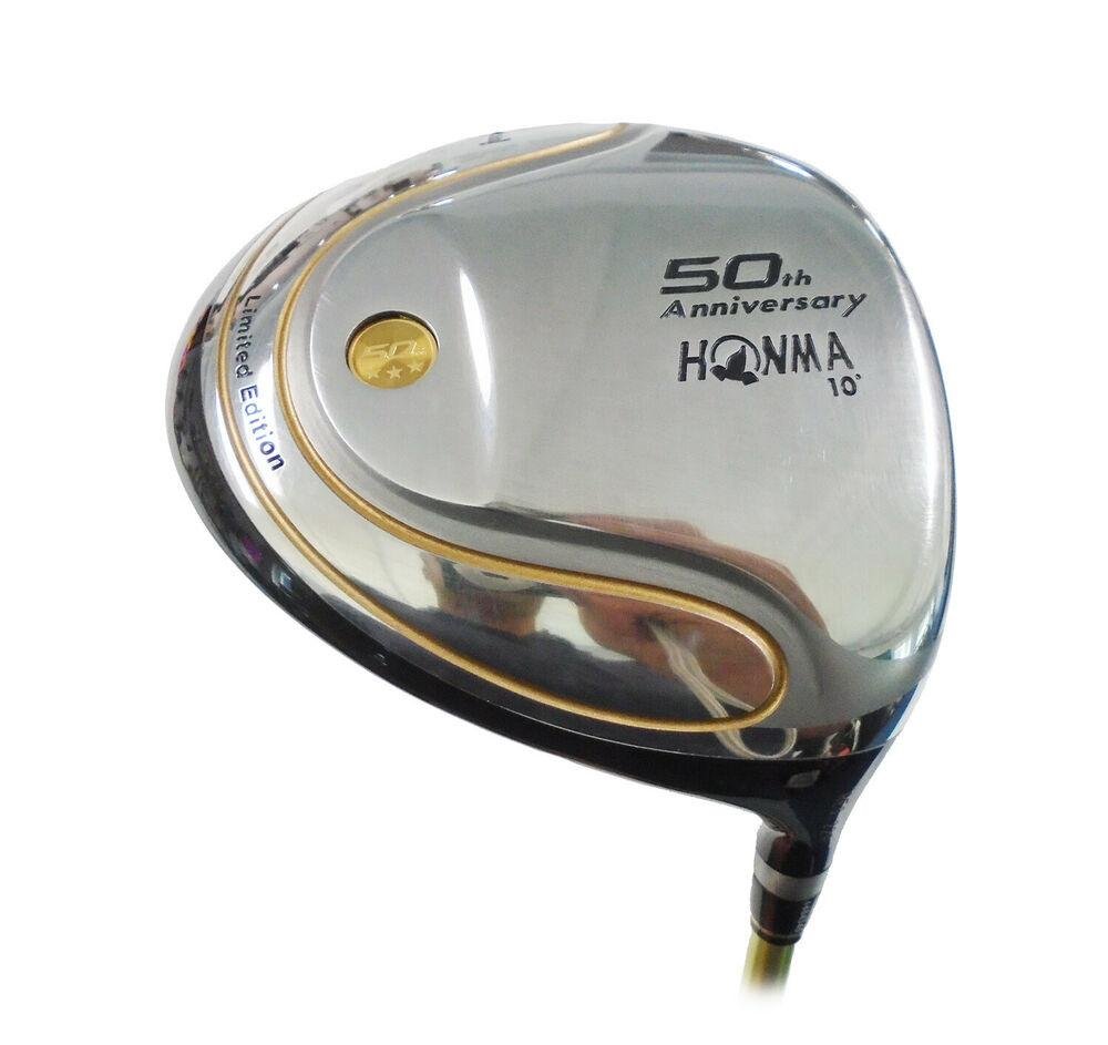 Honma 50th Anniversary Limited Edition 3 Star 10* Driver Graphite Regular Flex – Deegot