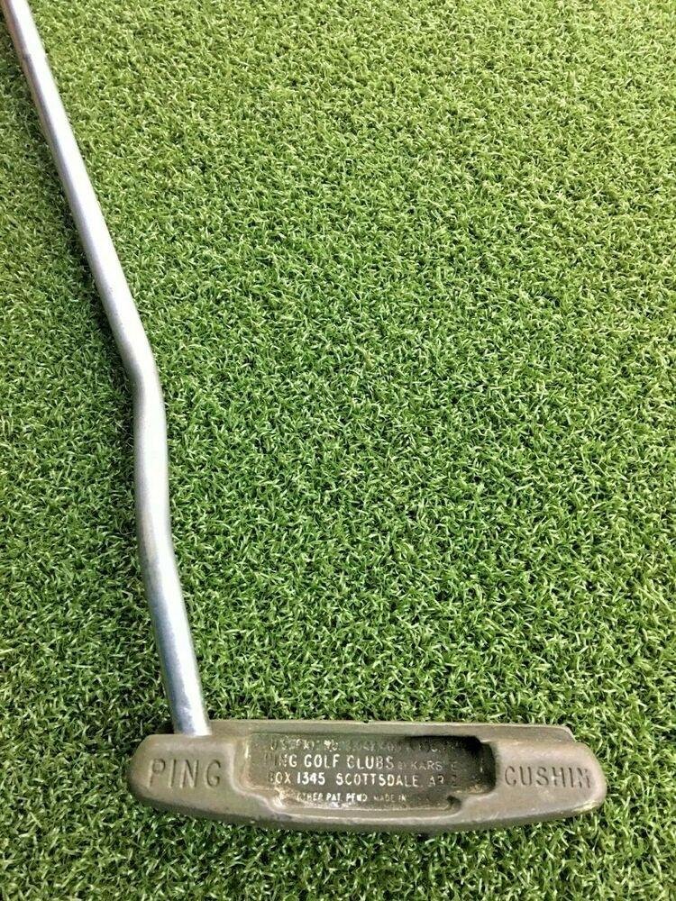 PING Cushin SCOTTSDALE Vintage Slotted Putter RH / Steel ~35″ / No Grip ...