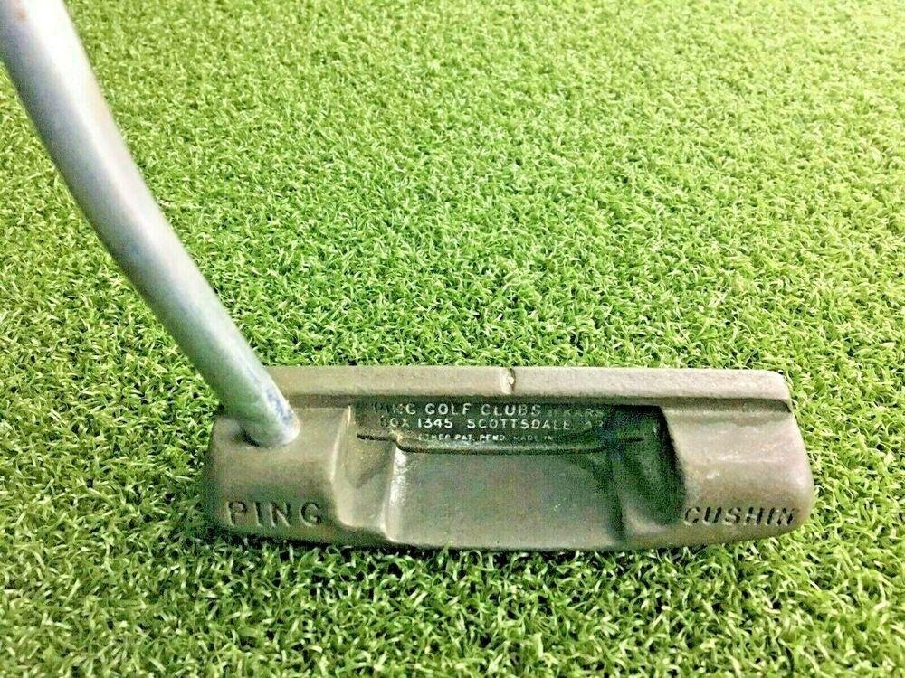 PING Cushin SCOTTSDALE Vintage Slotted Putter RH / Steel ~35″ / No Grip ...