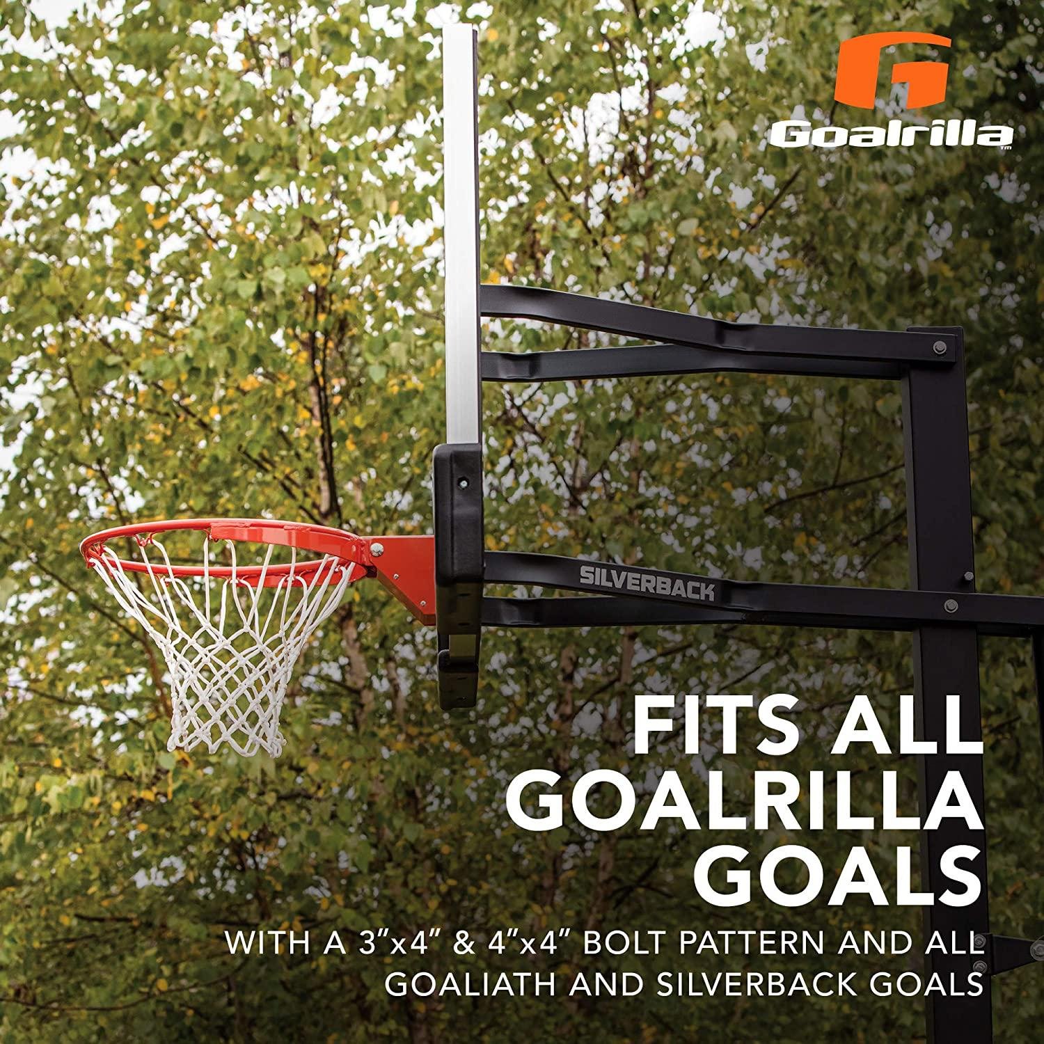 Goalrilla Pro-Style Breakaway Medium Weight Basketball Hoop Flex Rim ...