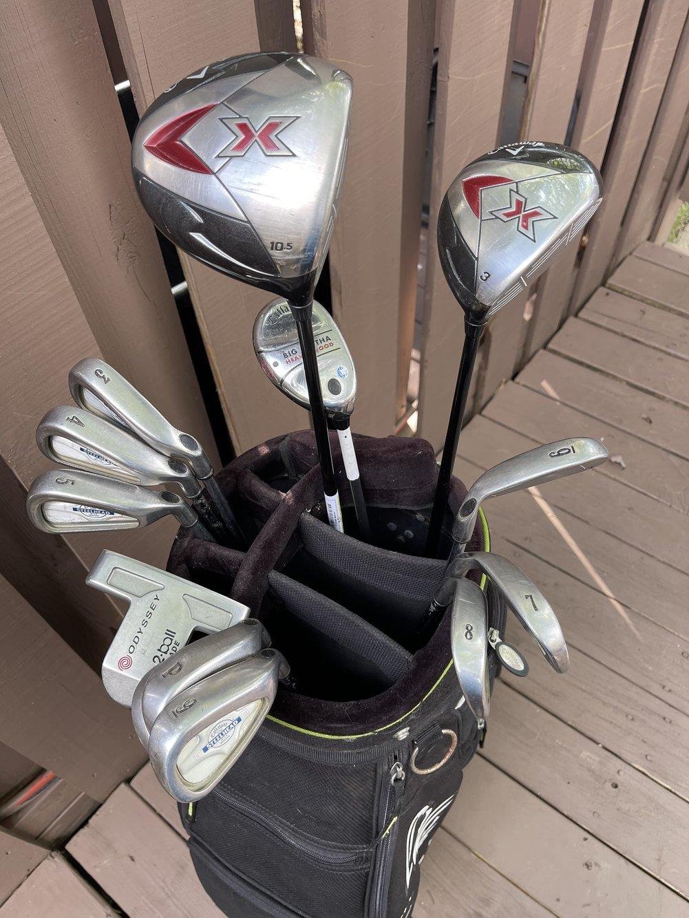 Callaway X14 Complete Full Set Regular Flex Right Handed – Deegot